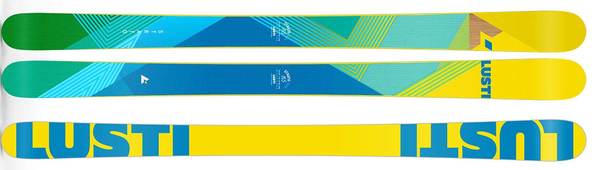 Lusti STRATOS - 2017/2018 + vázání: VIST VSP 310, deska VIST ...